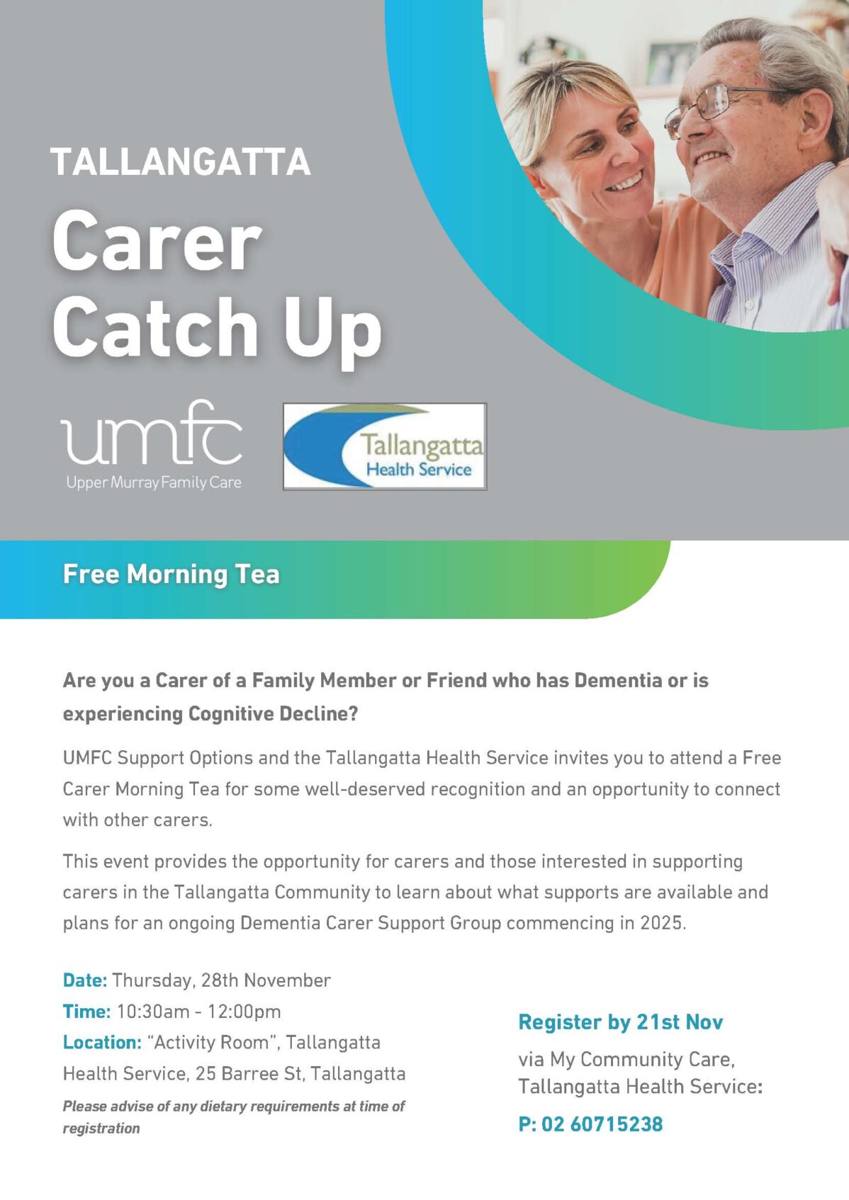 Tallangatta Carer Catch Up - Upper Murray Family Care